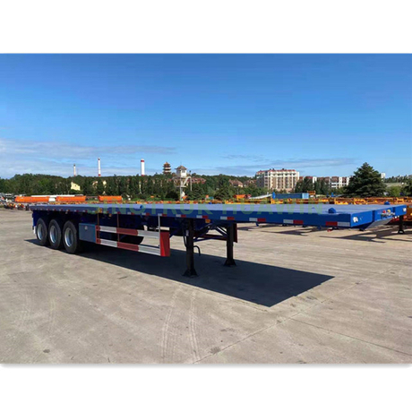 Semi remolque, semi de 3 ejes de 40 pies, semirremolques plana, semi remolques, semirremolques ...